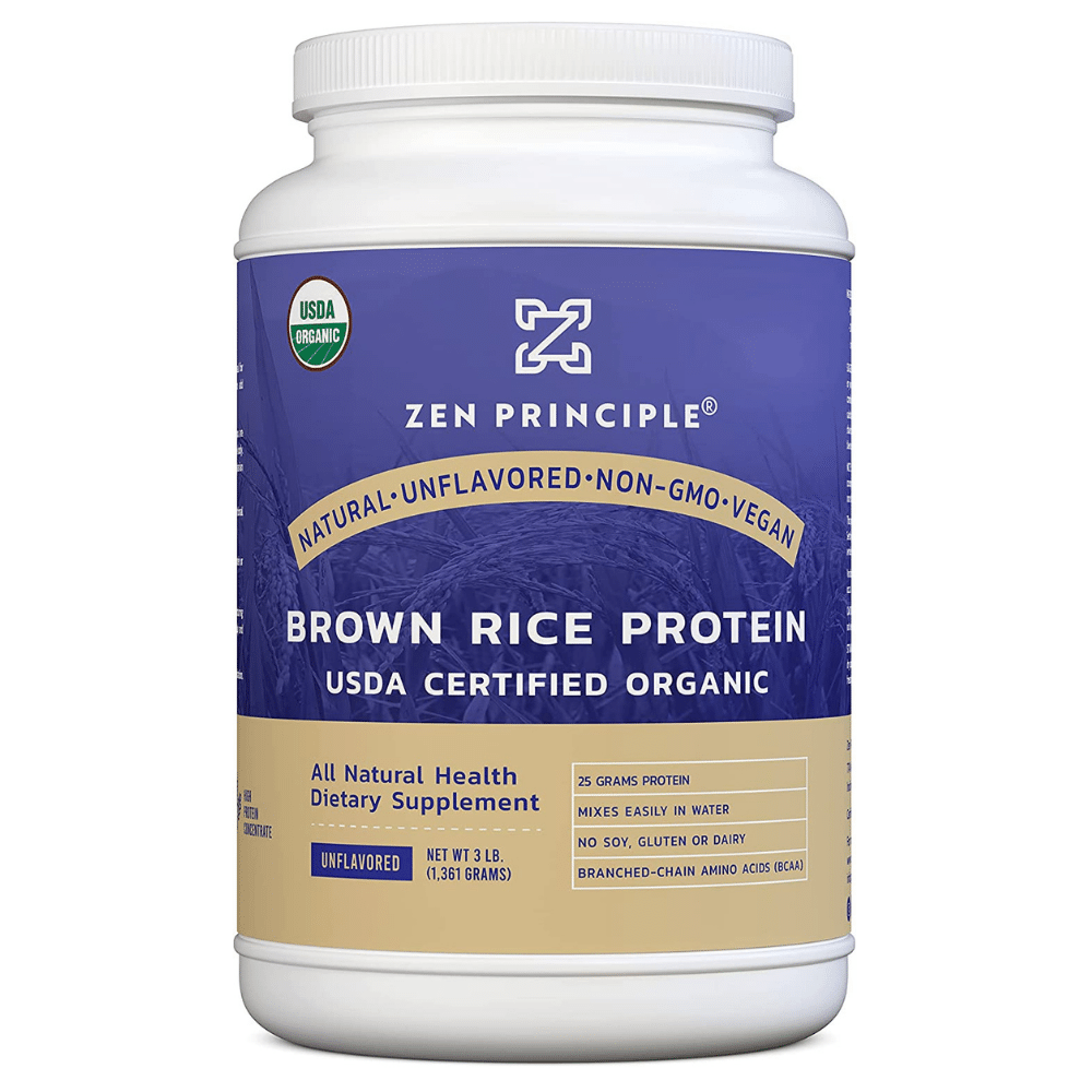 Best Organic Brown Rice Protein Powder for Lean Muscle Mass!